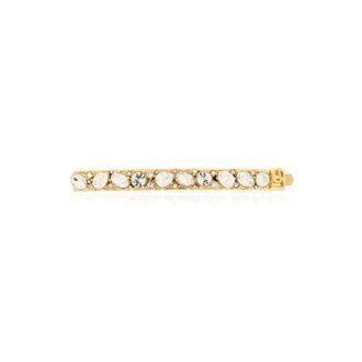 Dolce & Gabbana Haarspange mit schimmernden Kristallen - - Accessories - Damen - Gelb - ONE SIZE