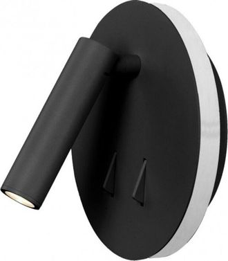 Mantra Mantra - Applique murale int&eacute;rieure liseuse Led Cayman noir mat