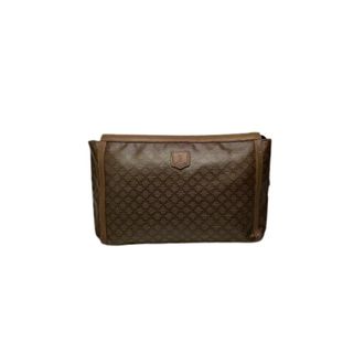 Celine Pochette Vintage Pre-owned - Femme - Pre-owned - Brun - Taille: ONE Size