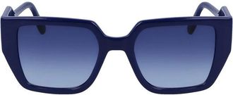 Karl Lagerfeld Femme, Accessoires, Bleu, Taille: ONE Size Kl6098S-400 Lunettes de soleil