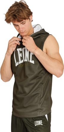 LEONE 1947 Leone1947 Logo Sleeveles Hoodie M
