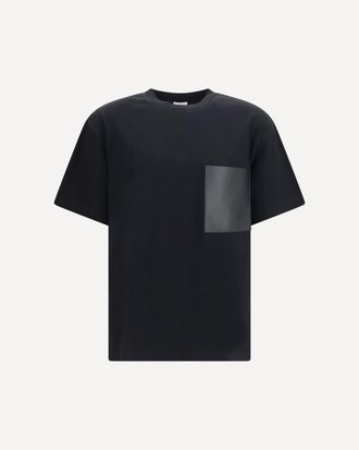 Bottega Veneta Pima cotton jersey T-shirt with pocket Male M