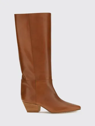 Forte_Forte Bottes hautes slip-on en cuir de veau lisse