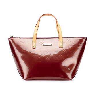 Louis Vuitton Sac cabas en cuir pr&eacute;-poss&eacute;d&eacute; - Femme - Pre-owned - Rouge - Taille: ONE Size