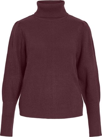 Vila Vilou New Rollneck L/S Knit Top - Noos