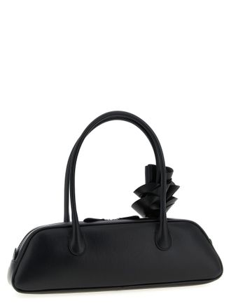 Magda Butrym Womens Black Calfskin Shoulder Bag