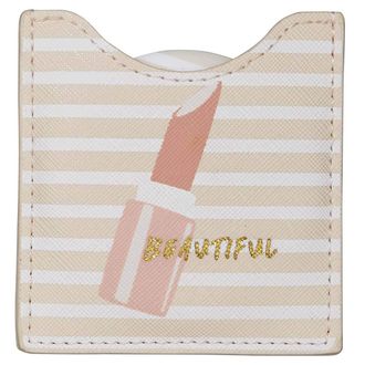 Draeger PARIS 1886 Toga Draeger - Spiegel mit Lippenstiften, rund, zum Mitnehmen Geburtstag, f&uuml;r alle Anl&auml;sse - Ma&szlig;e 8,5 cm x 8 cm 76005921 klein