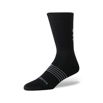 New Balance Unisexe Pro Run Graphic Crew Socks 1 Pair en Noir, Nylon, Taille XL