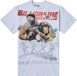 Billionaire Boys Club t-shirt Space Runner - Blanc