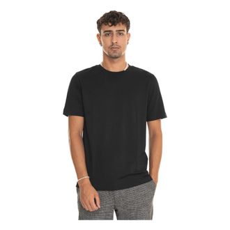 HUGO BOSS T-Shirt mit Waffelstruktur und Rundhalsausschnitt - - Tops - Herren - Schwarzk - 3XL