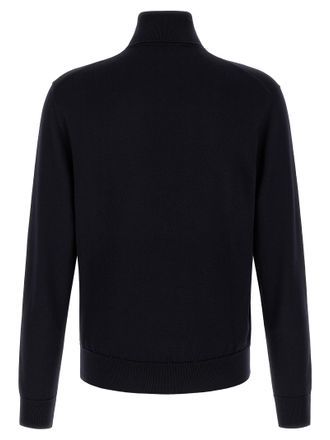 Dolce & Gabbana Virgin Wool Turtleneck - Navy