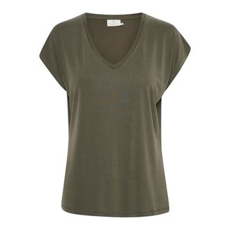 Kaffe Femme, Tops, Vert, Taille: 46 FR T-Chemises