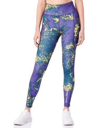 The Jogg Concept Damen JCSAMMI AOP Leggings, 201529/Deep Blue Mix, S