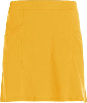 vishes Damen-Minirock in Gelb I Gr&ouml;&szlig;e 4XL (44-46) I Bequem & modisch f&uuml;r Alltag & Freizeit I Handgefertigt aus 100% Baumwolle I F&uuml;r warme & kalte Monate I Na