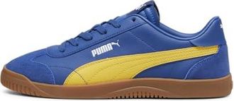 Puma Puma Shoes Baskets Club 5V5, White, Pointure 38-Unisexe-Grand Enfant, Clyde Royal-Yellow Sizzle Blanc, 37 EU