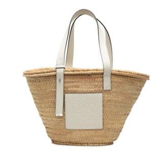 Loewe Pre-owned Raffia Tote - Femme - Pre-owned - Beige - Taille: ONE Size