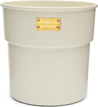 Riviera Maison Rivi&egrave;ra Maison - City Loft Blumentopf, Wei&szlig;, Keramik