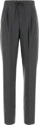 Max Mara Zamia Pantalons - Femme - Pantalons - Gris - Taille: 34 FR