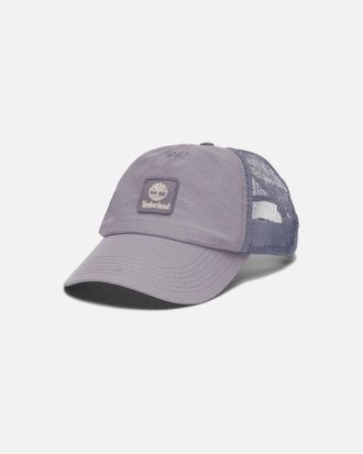 Timberland Weich strukturierte Trucker-Cap in Grau, Grau