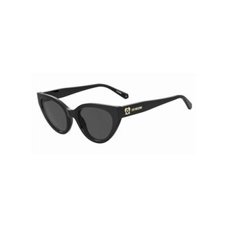Love Moschino Femme, Accessoires, Noir, Taille: 53 MM Lunettes de soleil oeil de chat