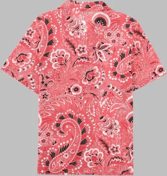 Etro Artisanal Patterned Cotton Shirt - Multicolor