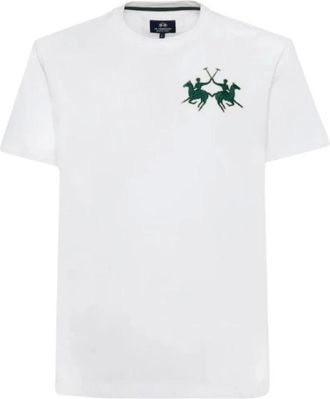 La Martina Homme, Tops, Blanc, Taille: L Cornell Essential Jersey