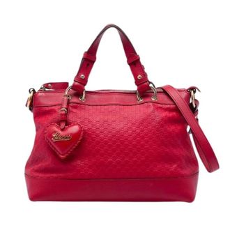 Gucci Pre-owned Vintage Satchel - Femme - Pre-owned - Rouge - Taille: ONE Size