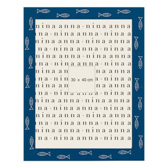 Anna + Nina Cadre Poisson Anna + Nina