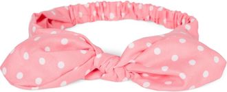 styleBREAKER Haarschmuck Haarband mit Punkte Muster und Schleife