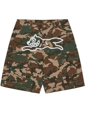 Icecream short cargo Running Dog Woodland &agrave; motif camouflage - Tons neutres
