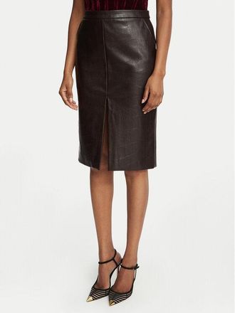 Bardot Bardot Rock aus Kunstleder Rheba 60596SB Dunkelrot Regular Fit