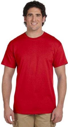 Gildan T-shirt pour homme 100 % coton Rouge rouge cerise Medium