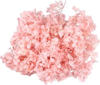 Amosfun 1packung Ewige Bl&uuml;tenbl&auml;tter Aus Getrockneten Hortensien Rosa F&uuml;r Deko Und Nagelkunst Nat&uuml;rliche Konservierung F&uuml;r Hochzeiten Und Partys Kreative Bast