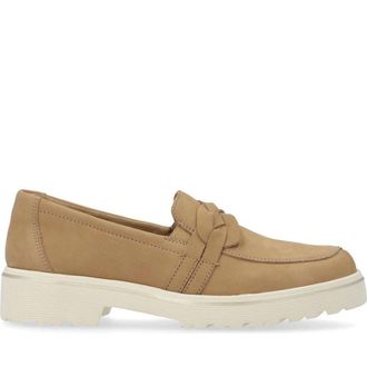 Remonte Beige Casual Geschlossene Loafer Damen - - Shoes - Damen - Beige - 38 EU