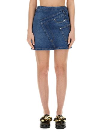 J.W.Anderson Denim Miniskirt - Blue