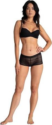 Athéna Femme Graphic Dentelle sous-vêtement, Noir, M EU