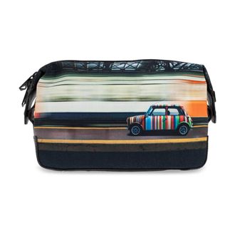Paul Smith Kosmetiktasche mit farbenfrohem Print - - Bags - Herren - Mehrfarbig - ONE SIZE