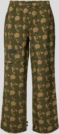 Puma Loose Fit Cargohose mit Allover-Muster