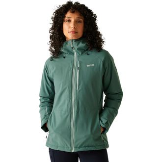 Regatta Damen Stretch Padded Jacket Highton Wattierte Stretchjacke, Fichte gr&uuml;n, 52 Plus