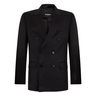 HUGO BOSS Veste ajust&eacute;e - Homme - Costumes - Noir - Taille: S