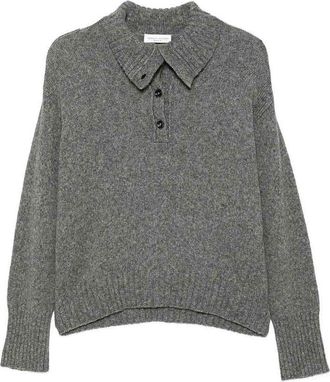 Roberto Collina Pull Col Rond - Gris