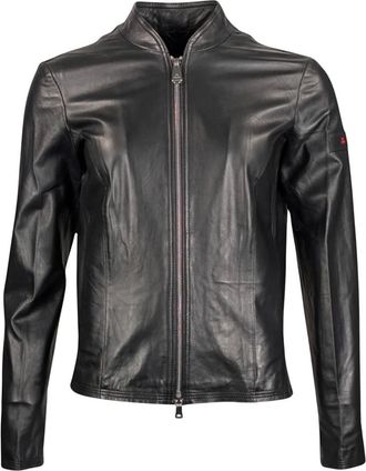 Peuterey Femme, Vestes, Noir, Taille: 34 FR Lover 07 Leather Jacket
