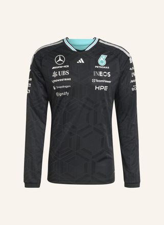adidas Mercedes - Amg Petronas Formula 1 Team Authentic Lang&auml;rmeliges Fahrertrikot schwarz