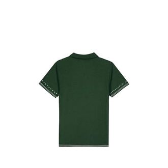 Maison Labiche Polo &agrave; motif en coton