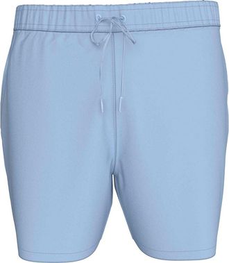 Tommy Hilfiger Herren Badeshorts Medium Drawstring mit Logo, Blau (Sweet Blue), XXL