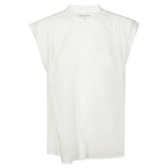 Forte_Forte Femme, Tops, Blanc, Taille: 34 FR Camicia Voile SM