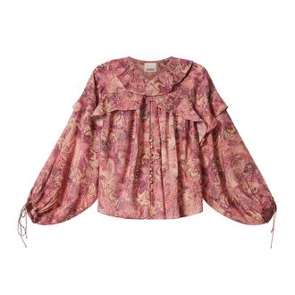 Isabel Marant Damen, Blusen & Hemden, Rosa, MGr&ouml;&szlig;e