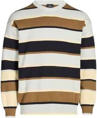 Paul Smith Pull ray&eacute; en coton