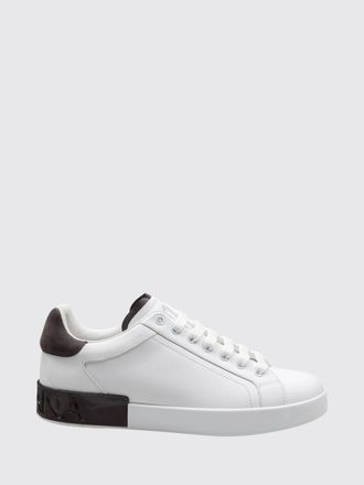 Dolce & Gabbana Baskets Portofino bicolores en cuir de veau avec logo