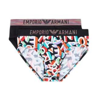 Emporio Armani Homme, Sous-vêtements, Multicolore, Taille: 2XL Slip Noir Af10798Mc104